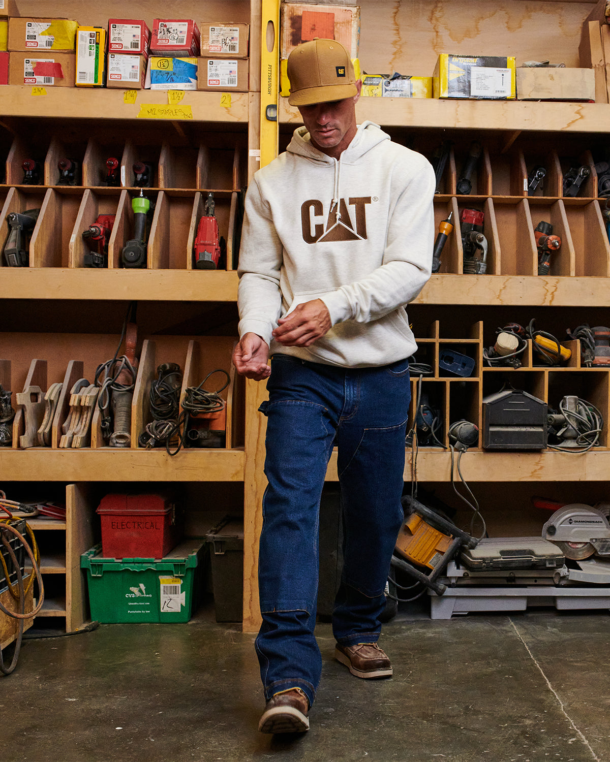 MEN'S D3 DOUBLE FRONT CARPENTER JEAN | CAT® WORKWEAR – Caterpillar Workwear