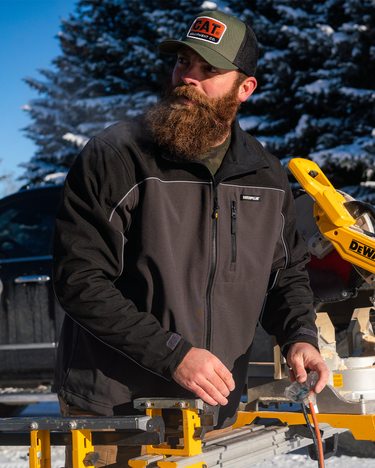 Men's Softshell Jacket | CAT® WORKWEAR – Caterpillar Workwear
